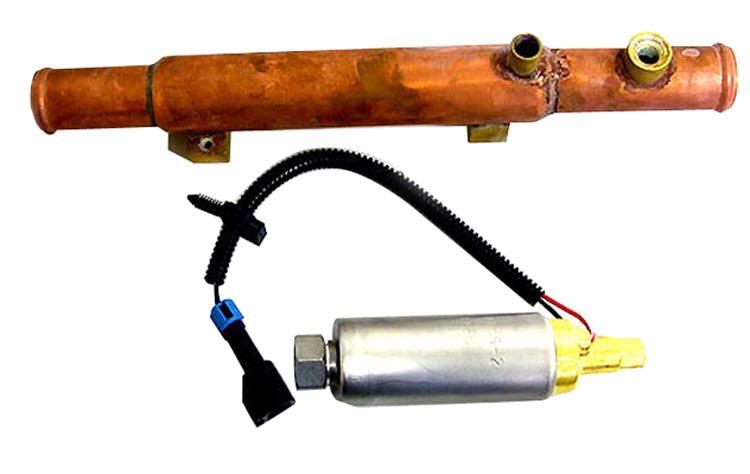 MERCRUISER FUEL PUMP & COOLER Replaces: 861156A04, 8M0125845 - Bhmarine.com