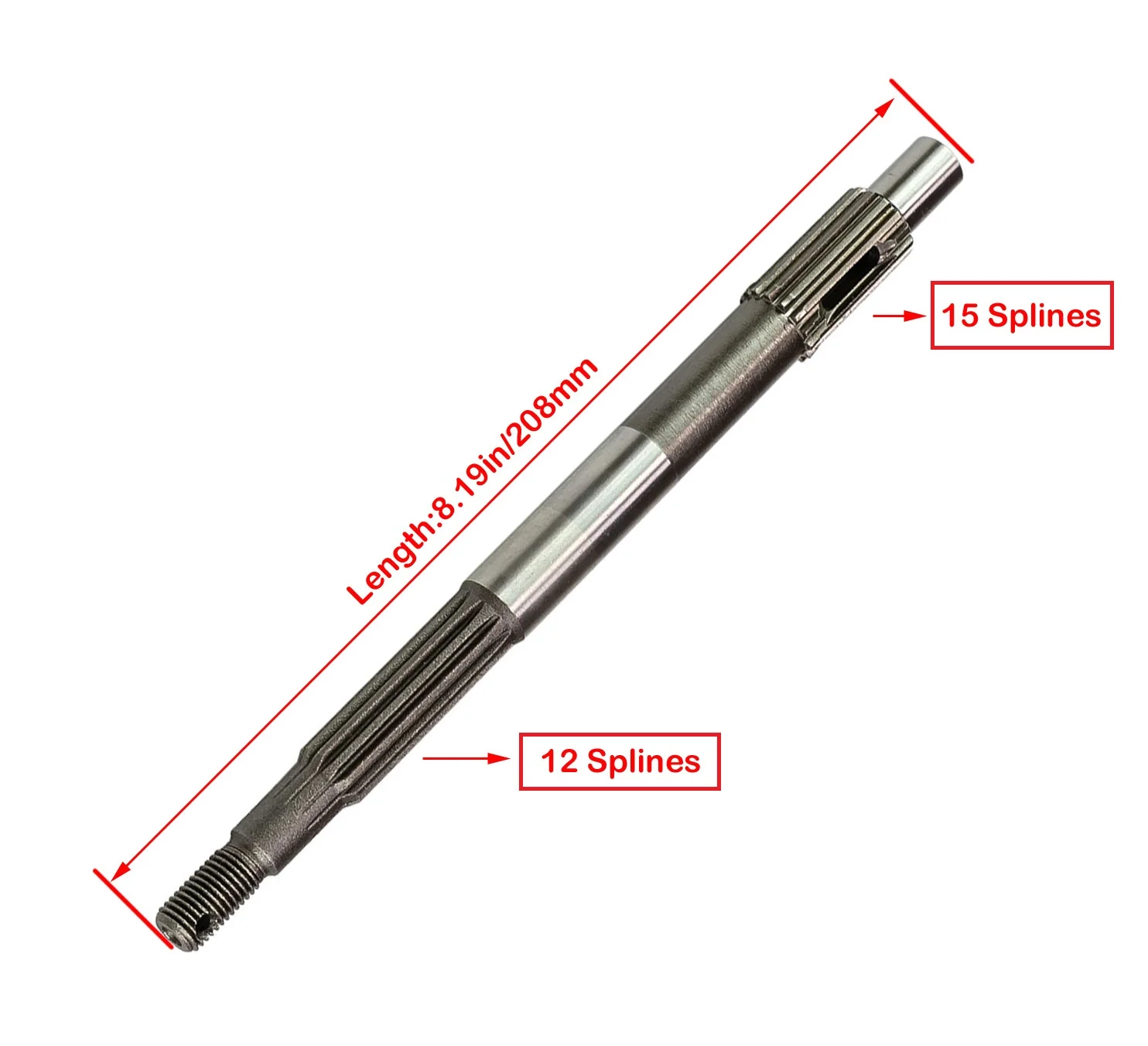 TOHATSU-MERCURY-MARINER 8HP-9,8HP PROPELLER SHAFT , Replaces*: 3V1 ...